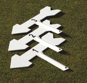 Numbered Arrow with Stake - Range Solutions