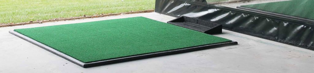 Golf Driving Range Mats - Classic Turf, Birdie, Training & Rubber Frames