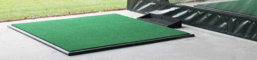 Golf Driving Range Mats - Classic Turf, Birdie, Training & Rubber Frames