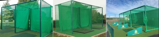Professional Outdoor Golf Hitting Enclosures and Archery Golf Nets