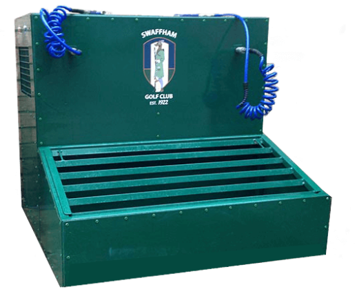 Air Compressor Shoe Cleaner - Reduce mud and dirt from your golf facility